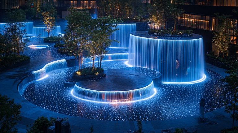 The Blue Neon Gardens