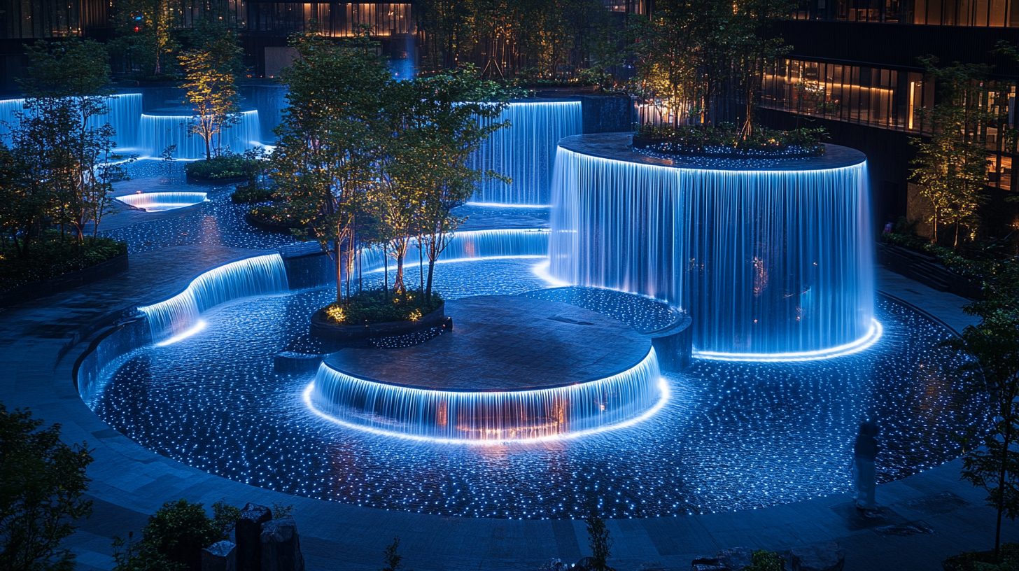 The Blue Neon Gardens