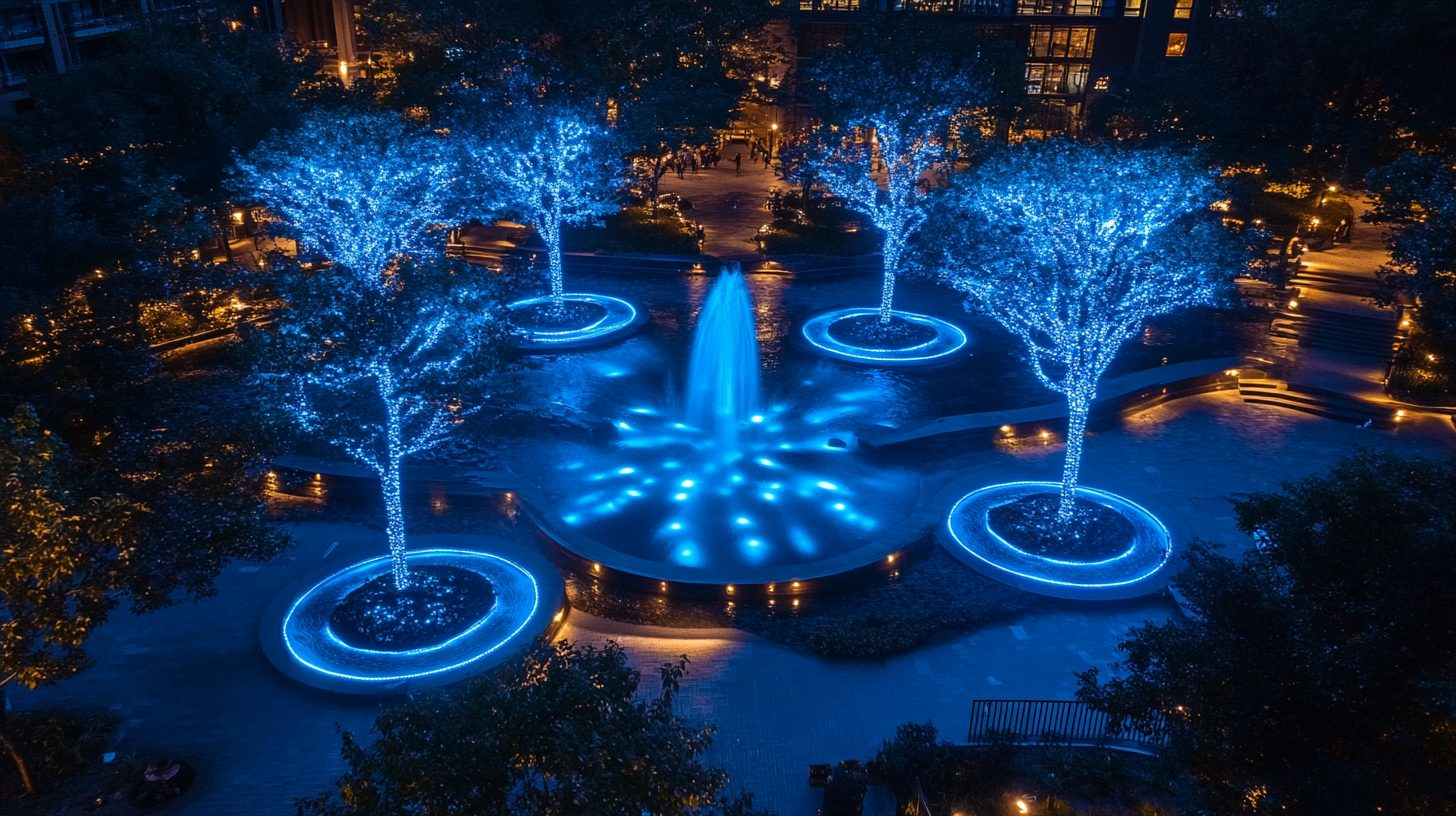 The Blue Neon Gardens