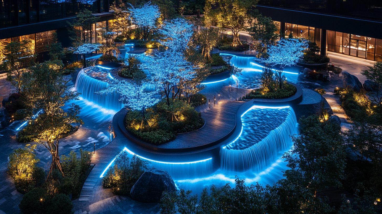 The Blue Neon Gardens