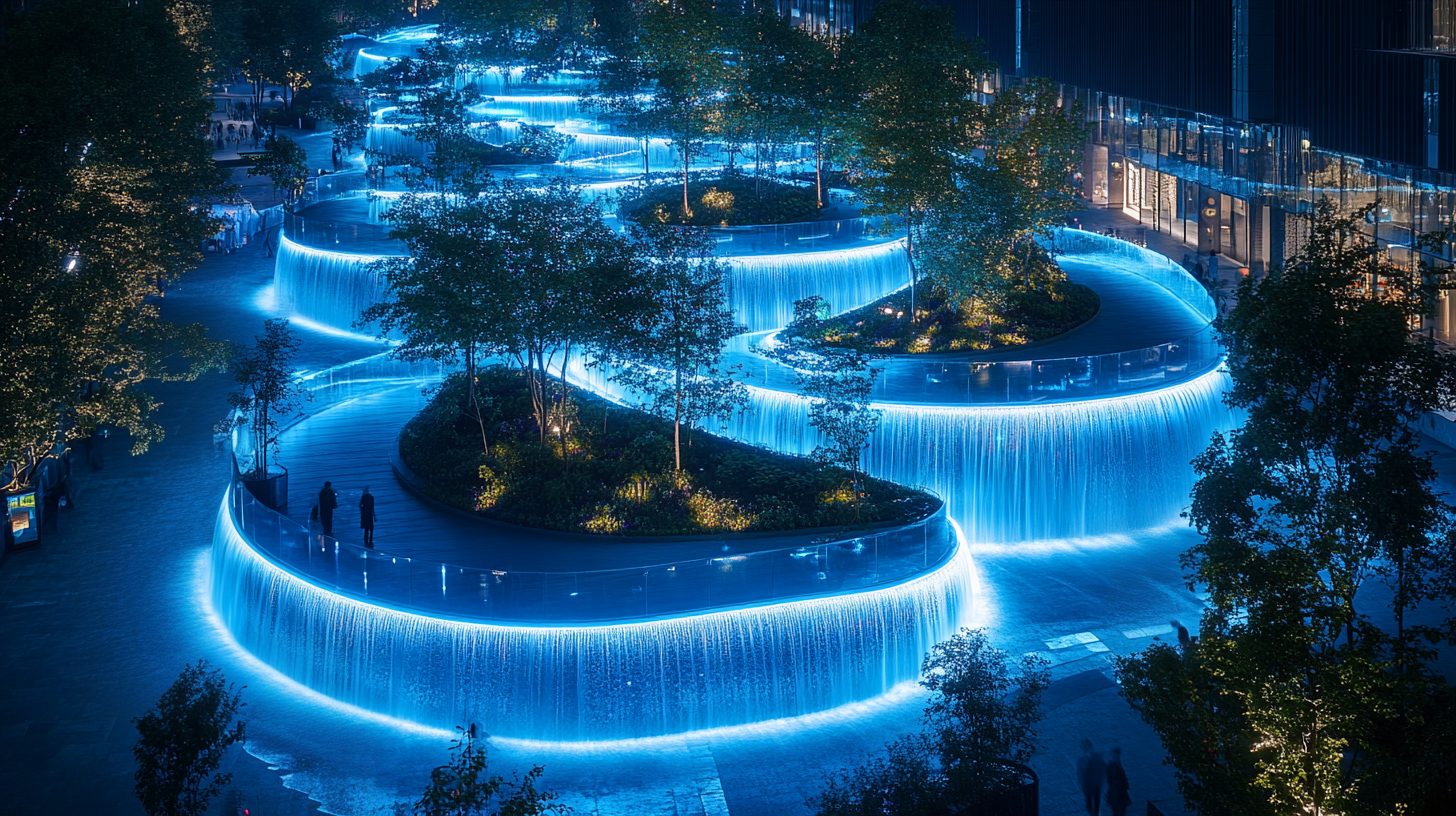 The Blue Neon Gardens