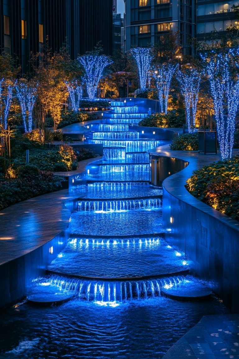 The Blue Neon Gardens