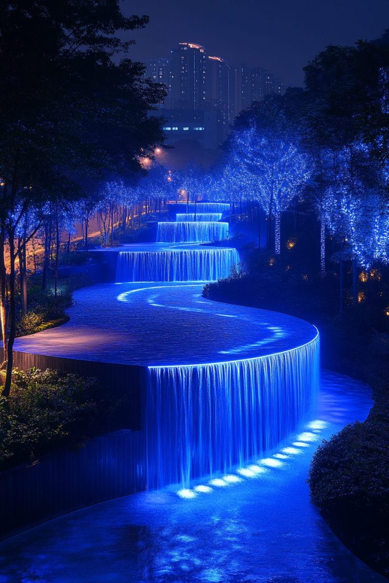 The Blue Neon Gardens