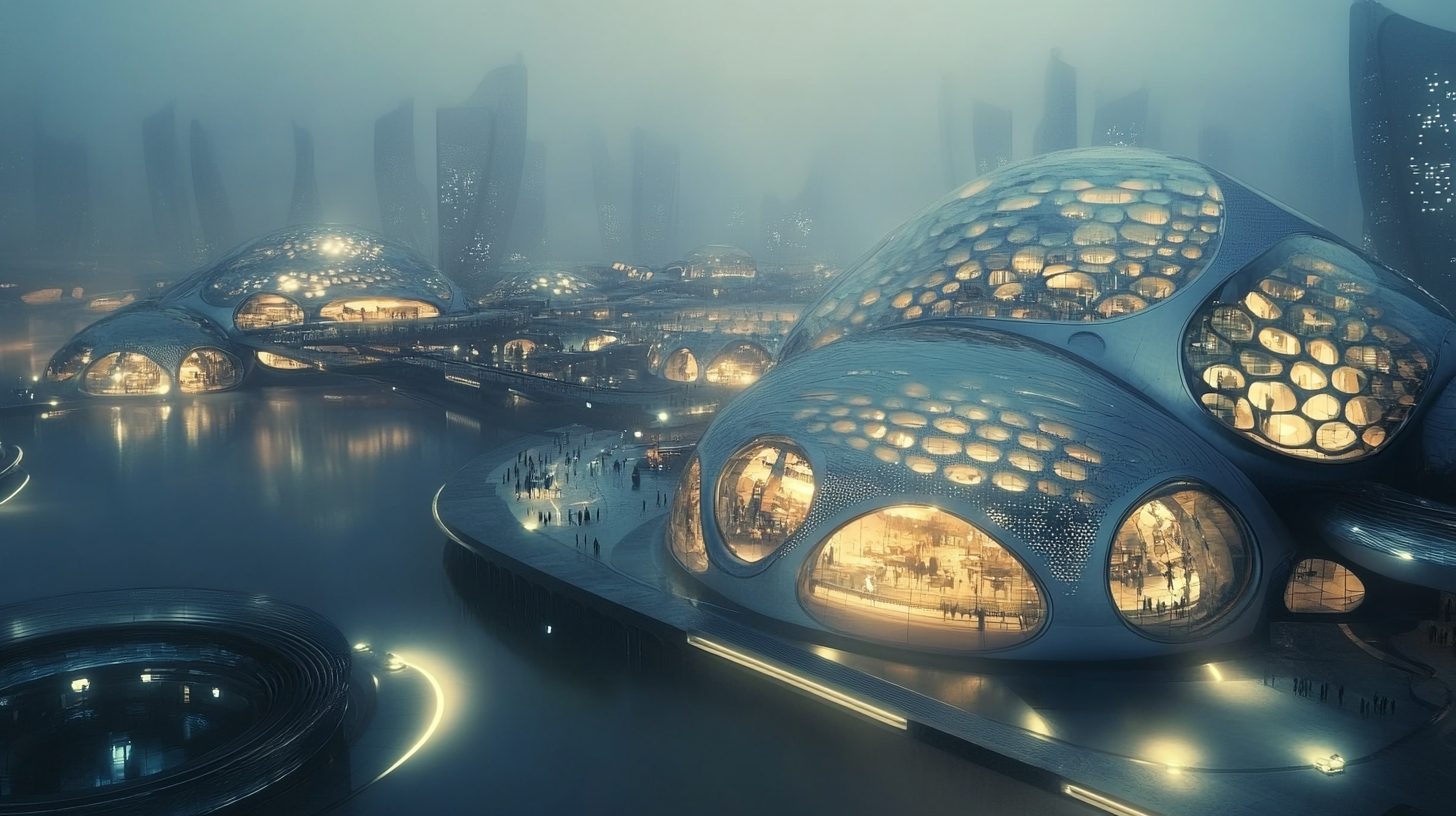 Futuristic Cityscapes and their Unique Buildings