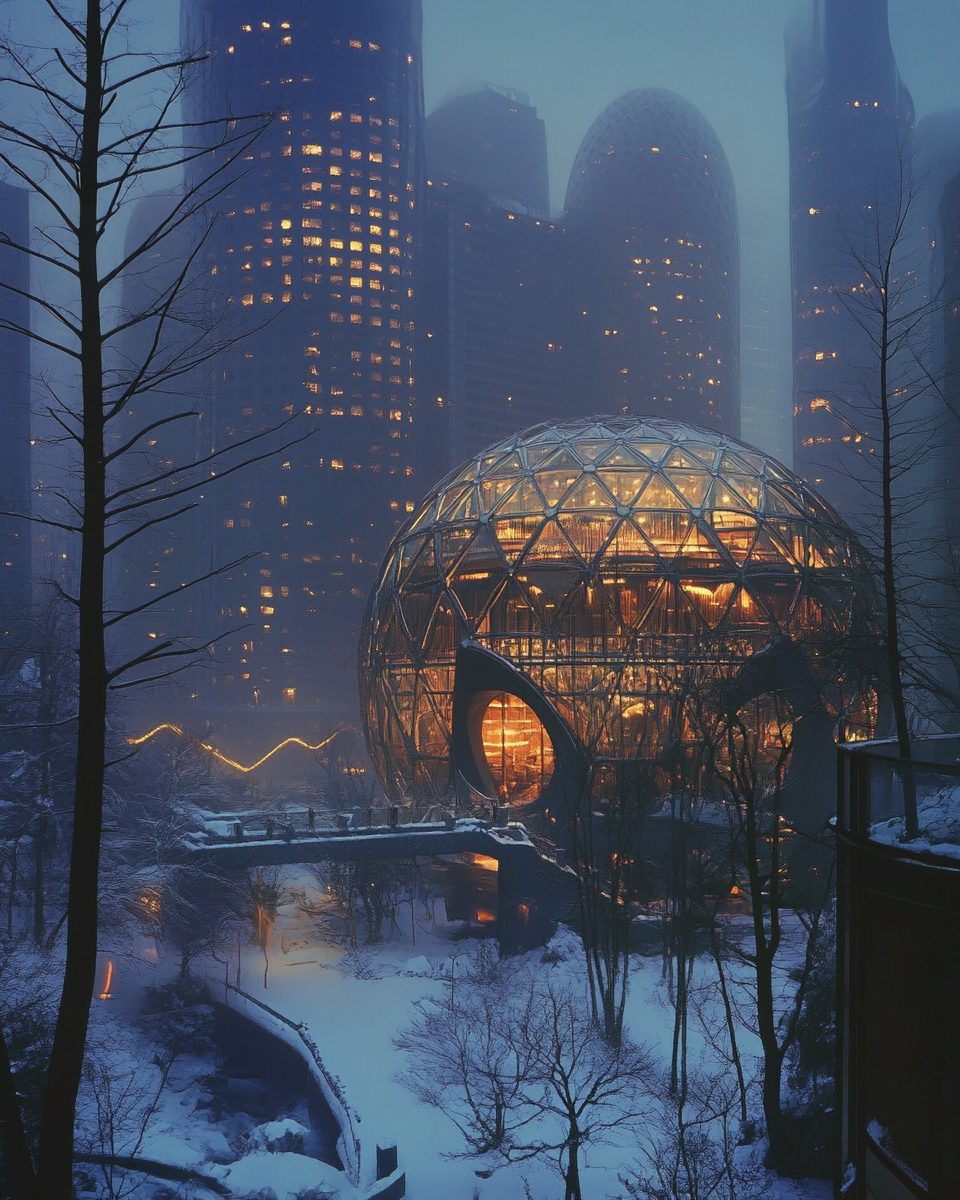 Futuristic Cityscapes and their Unique Buildings