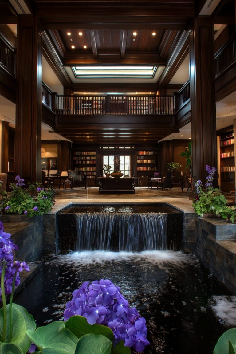 Libraries with Indoor Gardens