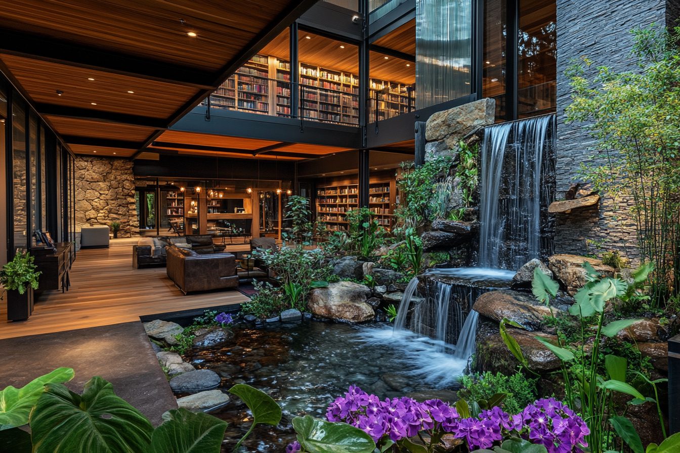 Libraries with Indoor Gardens