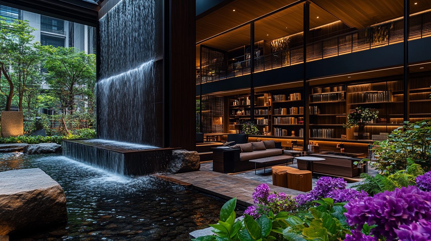 Libraries with Indoor Gardens