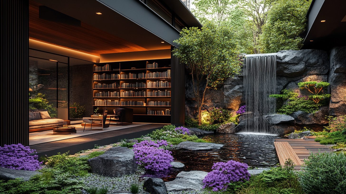 Libraries with Indoor Gardens