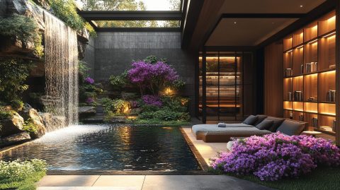 Libraries with Indoor Gardens