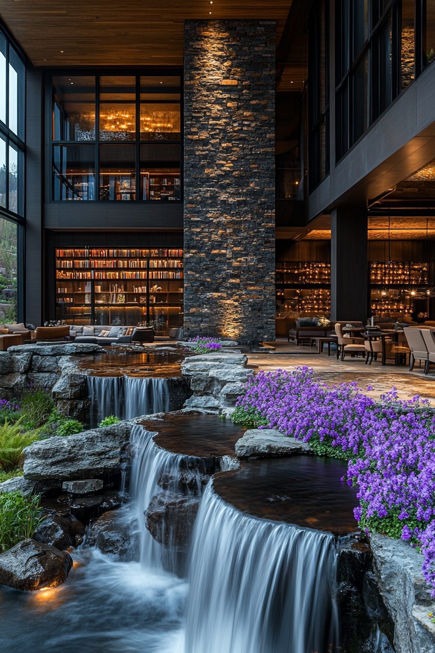 Libraries with Indoor Gardens