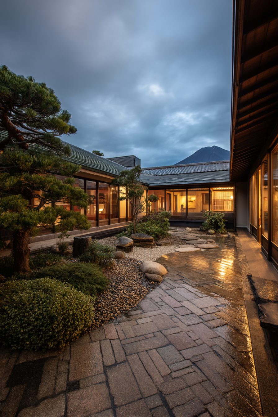 Modern Japanese Courtyard Houses
