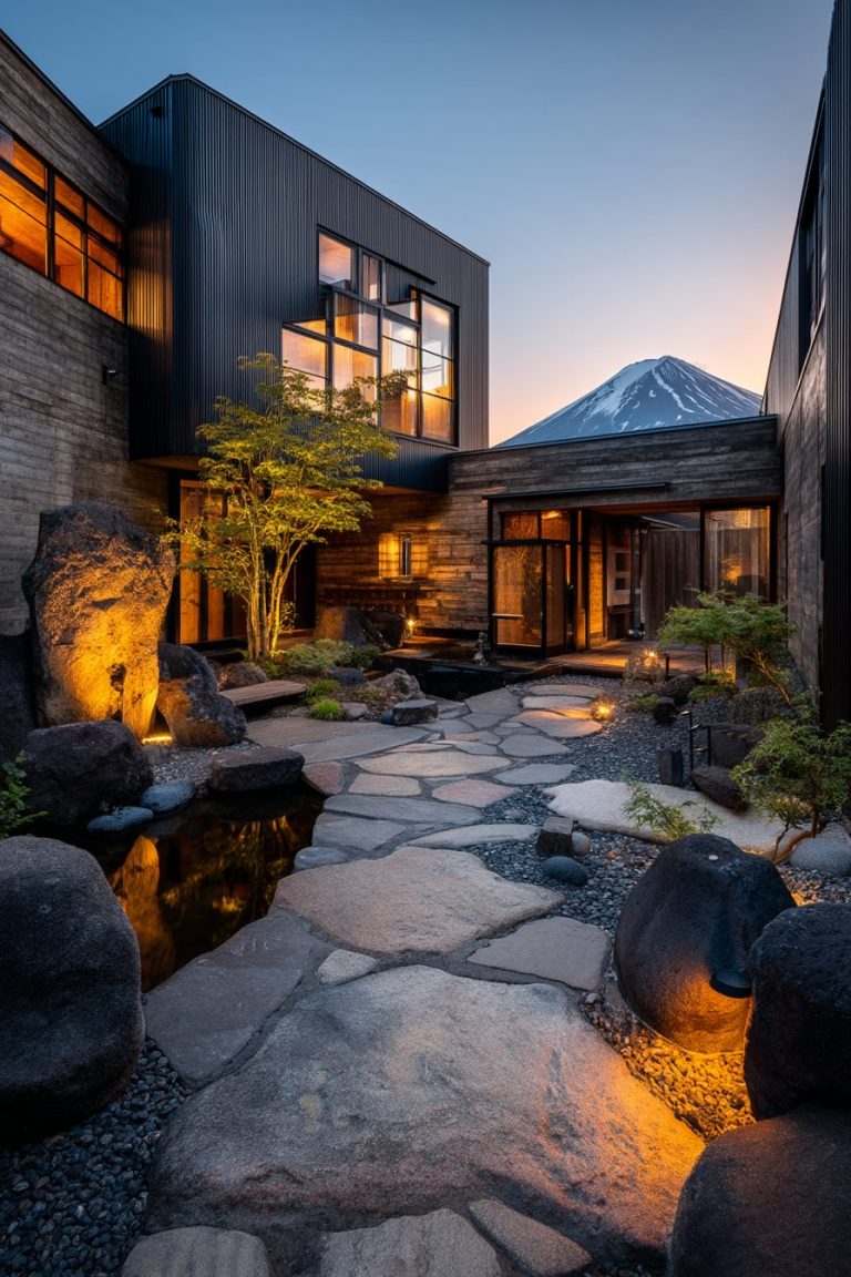 Modern Japanese Courtyard Houses