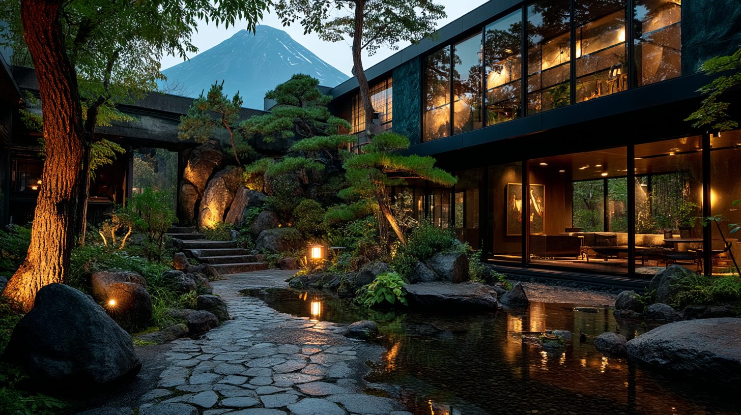 Modern Japanese Courtyard Houses
