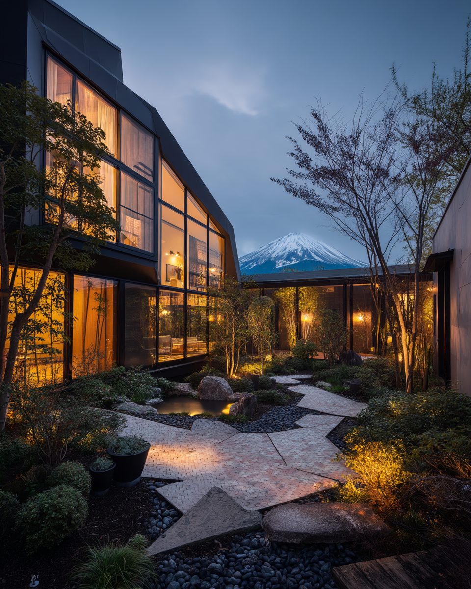 Modern Japanese Courtyard Houses