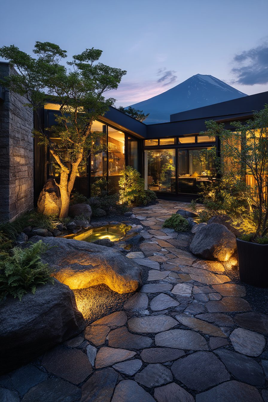 Modern Japanese Courtyard Houses