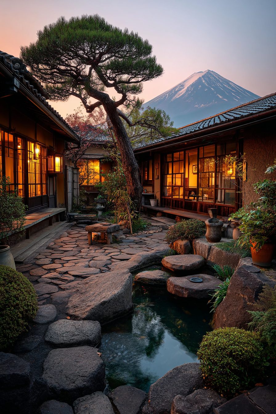 Modern Japanese Courtyard Houses