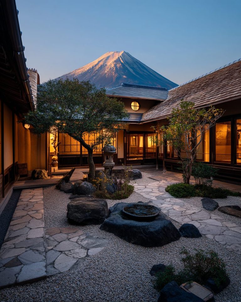 Modern Japanese Courtyard Houses