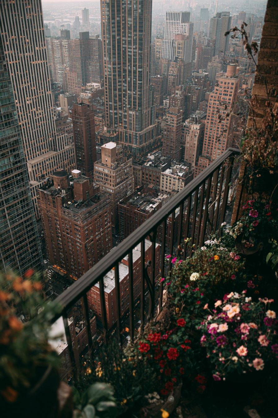 Apartment Balconies with Amazing Cityscape Views