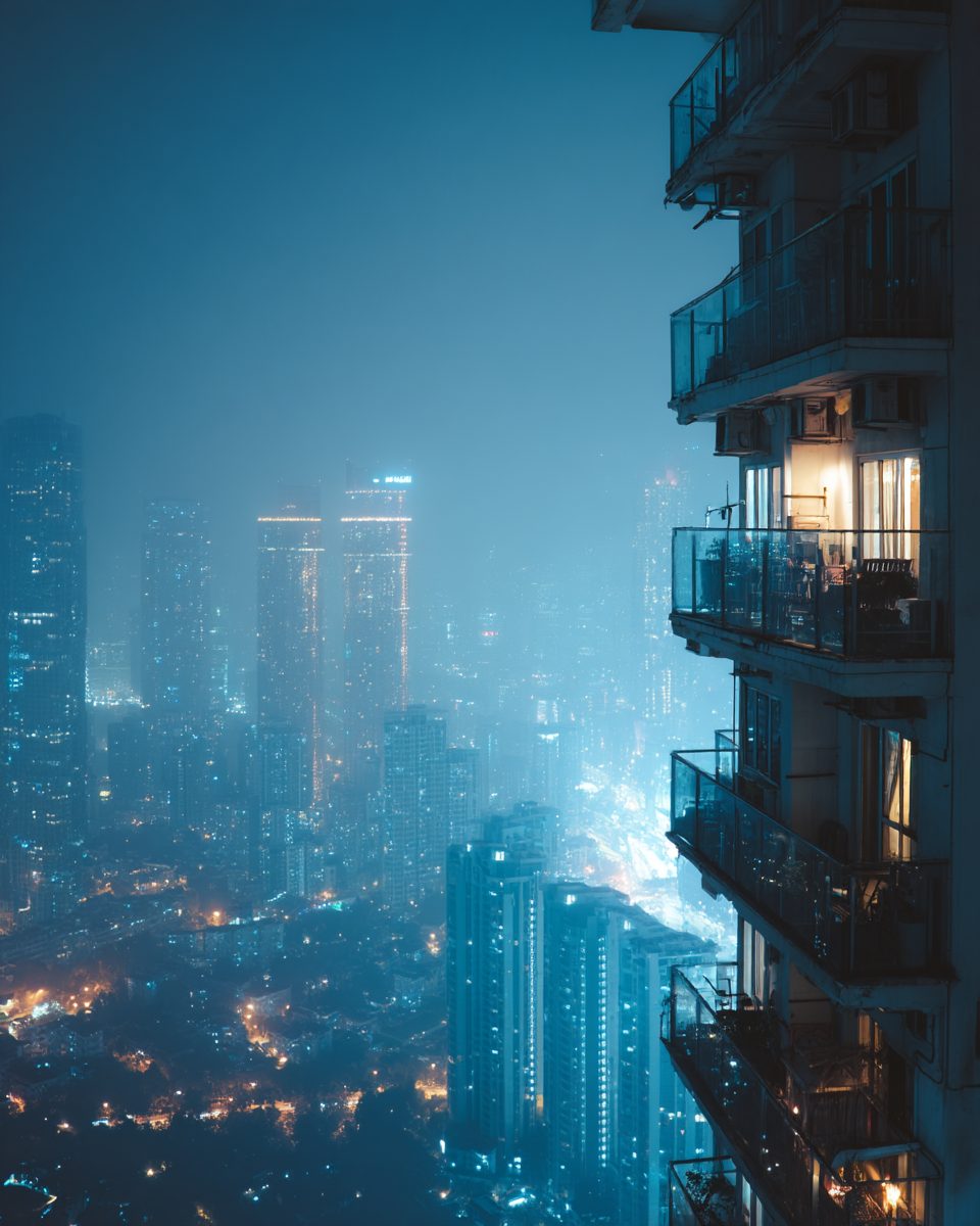 Apartment Balconies with Amazing Cityscape Views