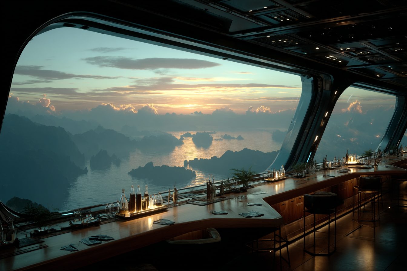 Futuristic Bars with Incredible Views