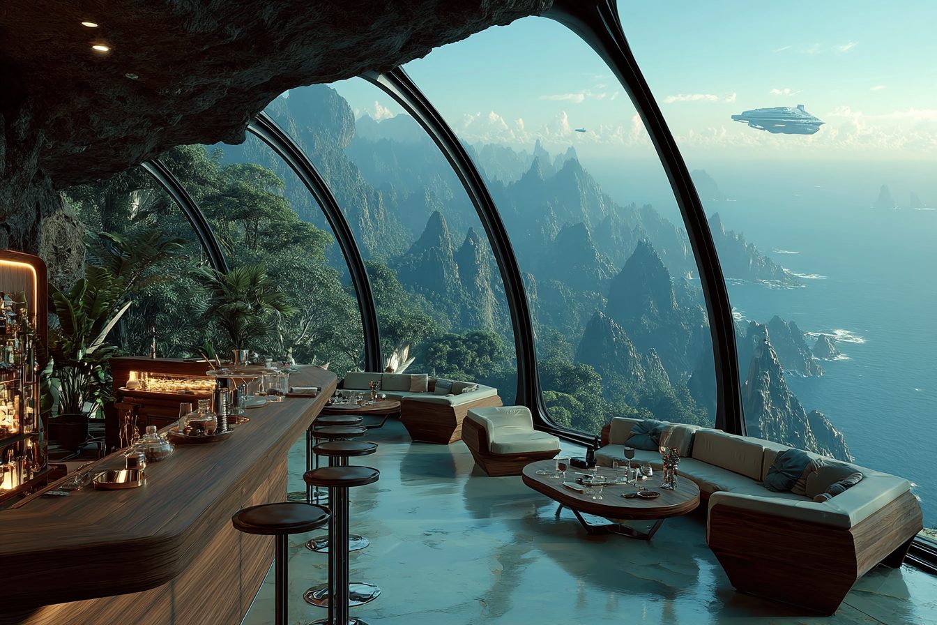 Futuristic Bars with Incredible Views