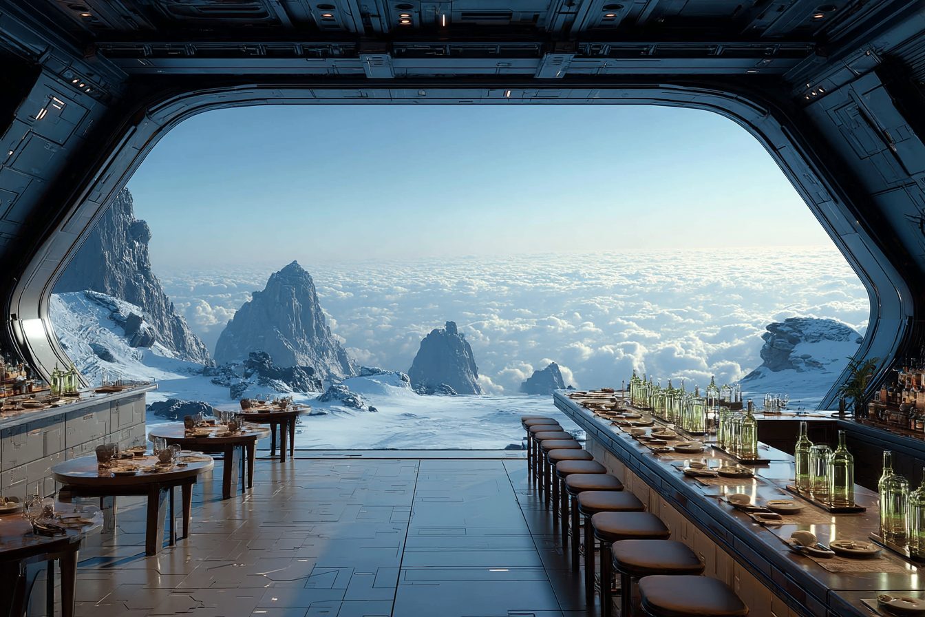Futuristic Bars with Incredible Views