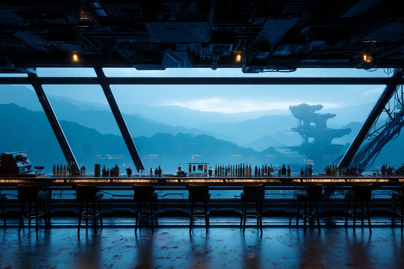 Futuristic Bars with Incredible Views