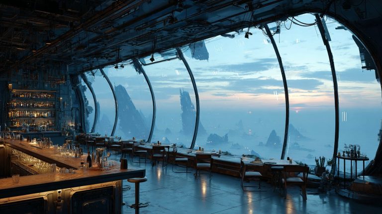 Futuristic Bars with Incredible Views