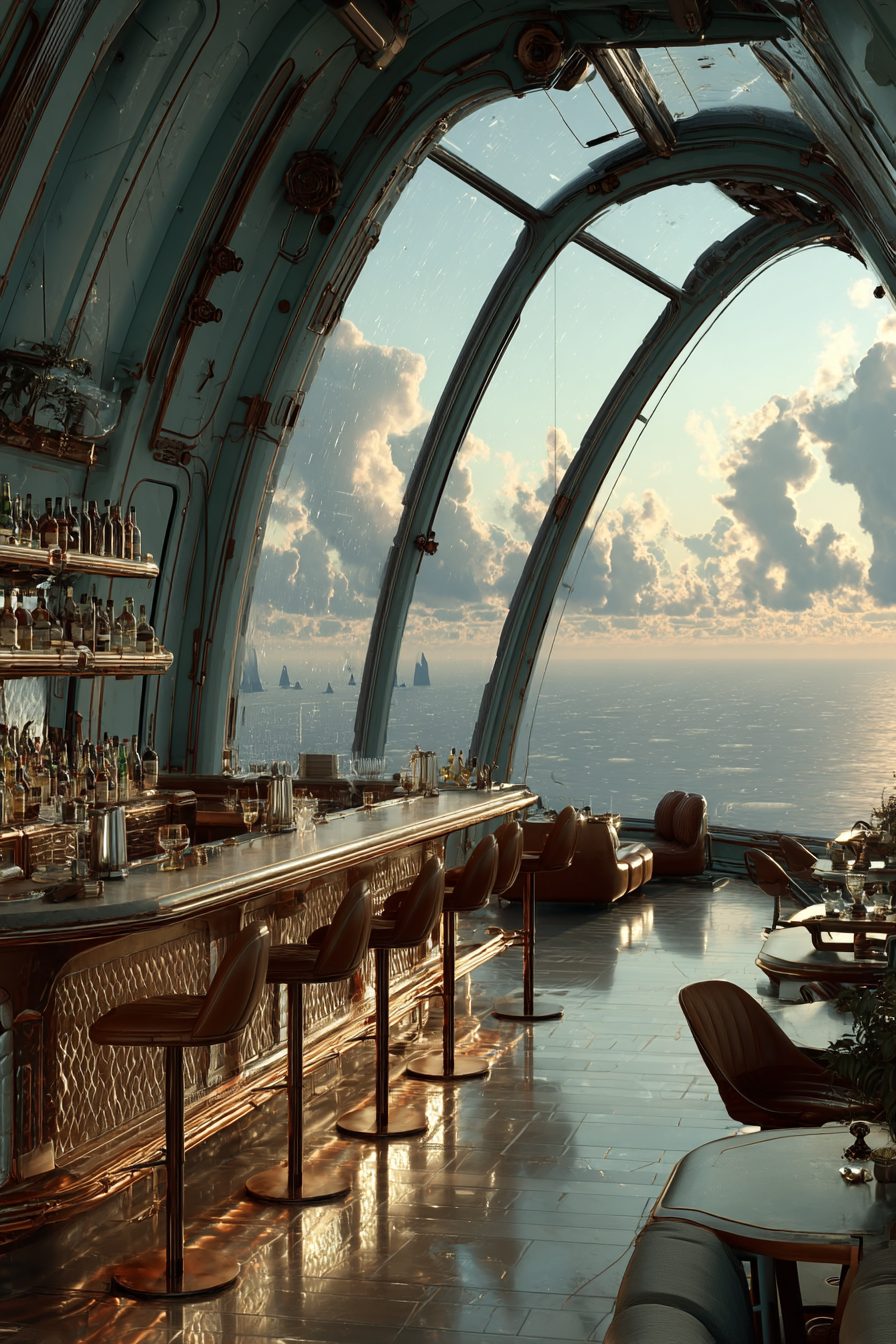 Futuristic Bars with Incredible Views