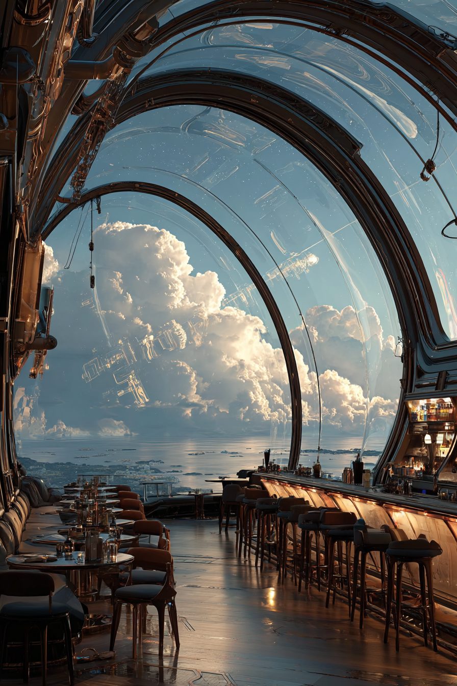 Futuristic Bars with Incredible Views