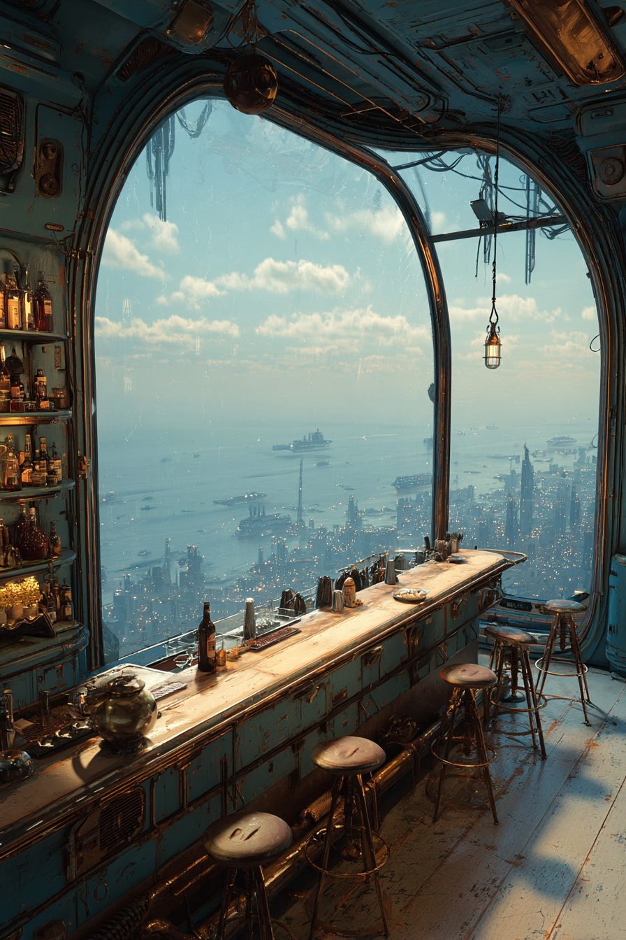 Futuristic Bars with Incredible Views
