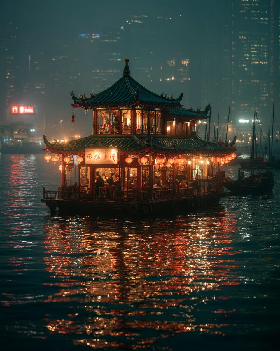 Old Floating Restaurants of Hong Kong