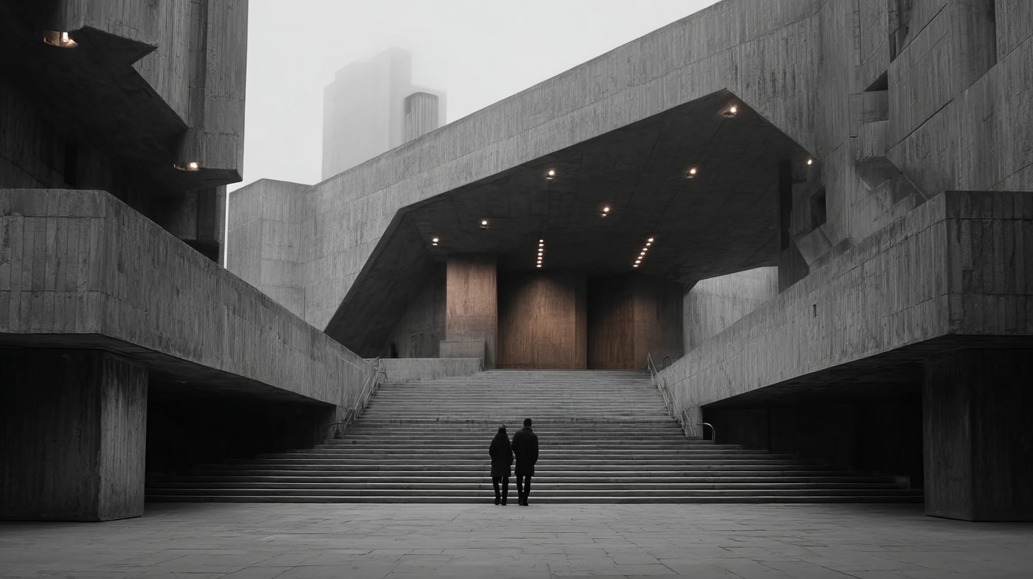 The Brutalist Buildings Facades