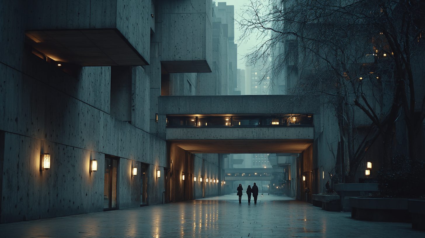 The Brutalist Buildings Facades