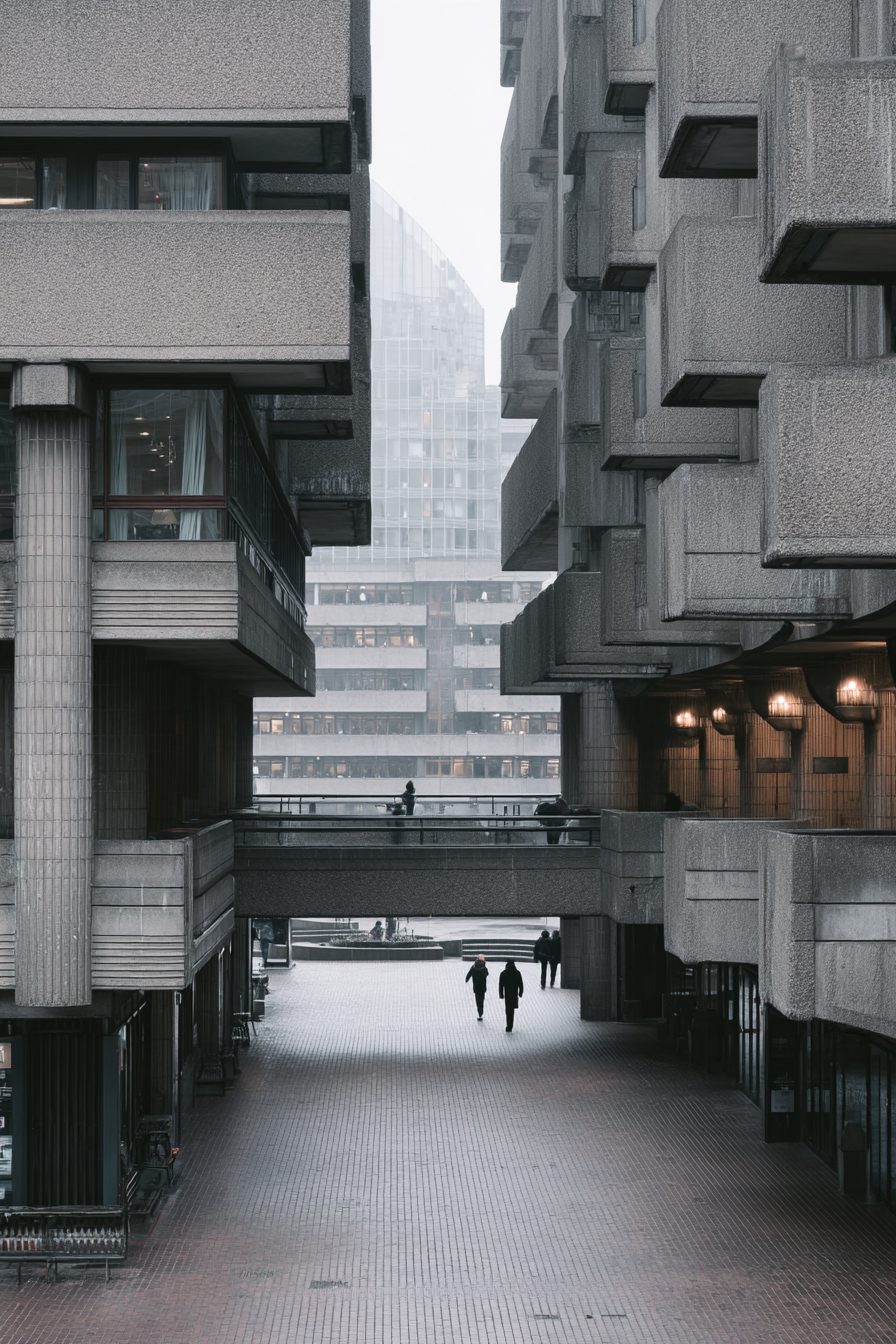 The Brutalist Buildings Facades