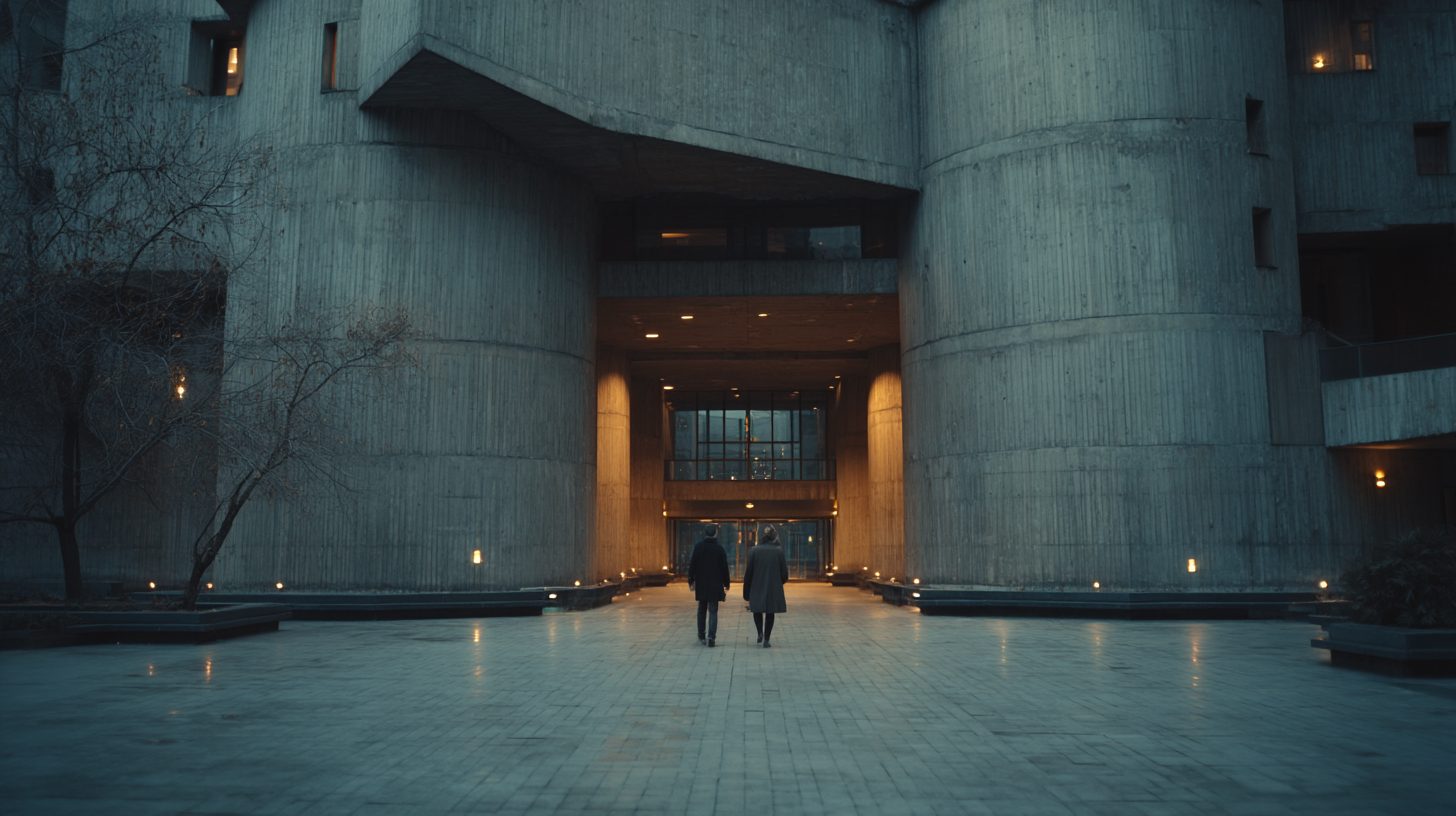The Brutalist Buildings Facades