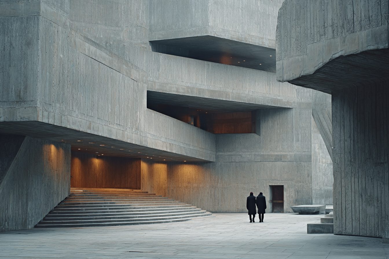The Brutalist Buildings Facades