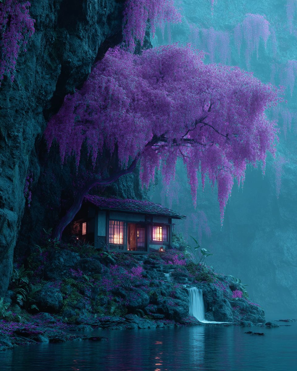 The House Under the Japanese Wisteria Tree
