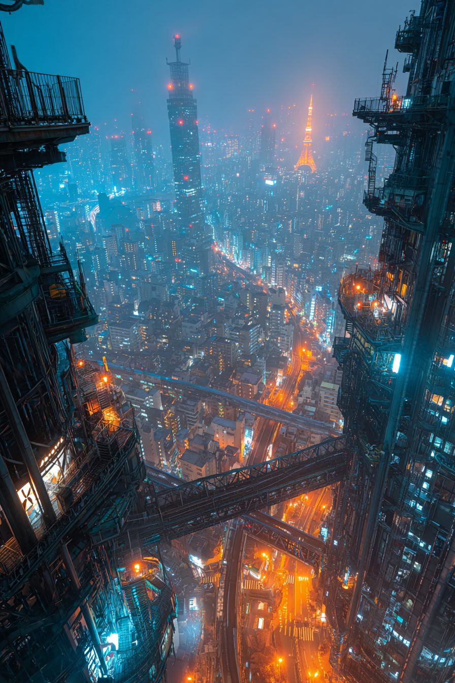 The Cityscapes of Neo Japan