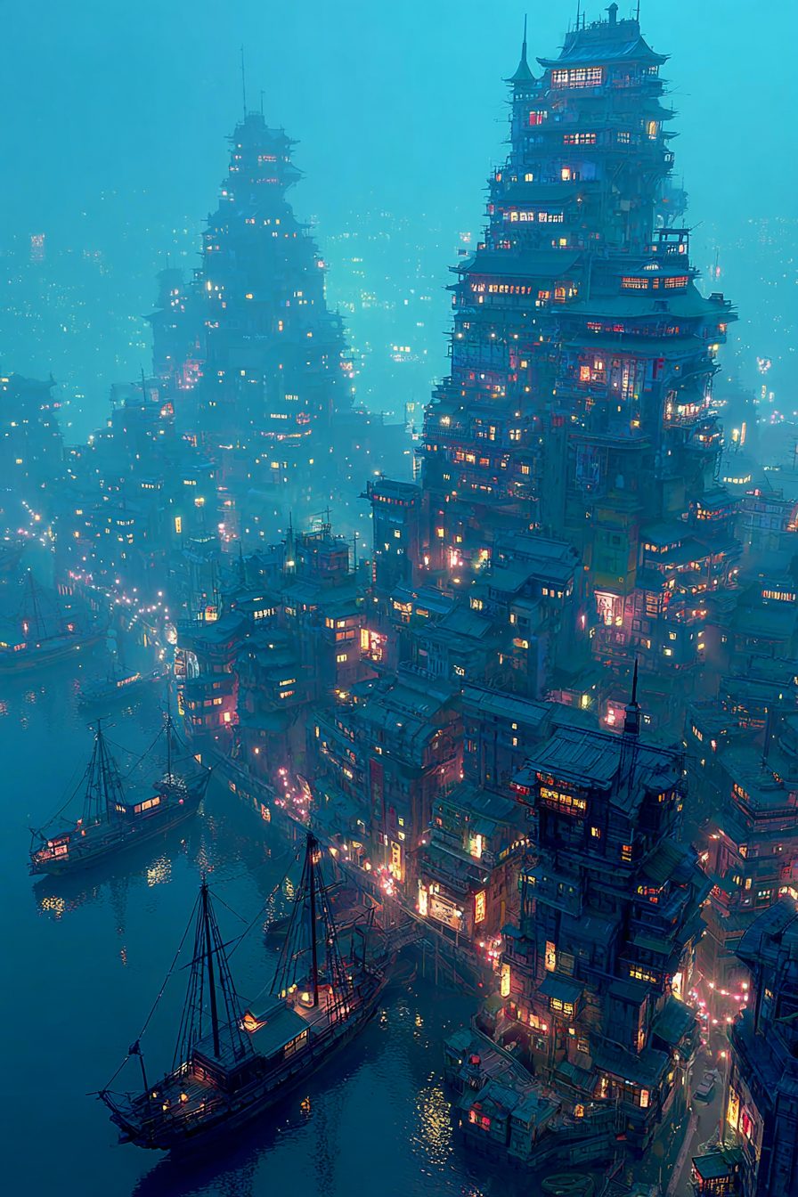 The Cityscapes of Neo Japan