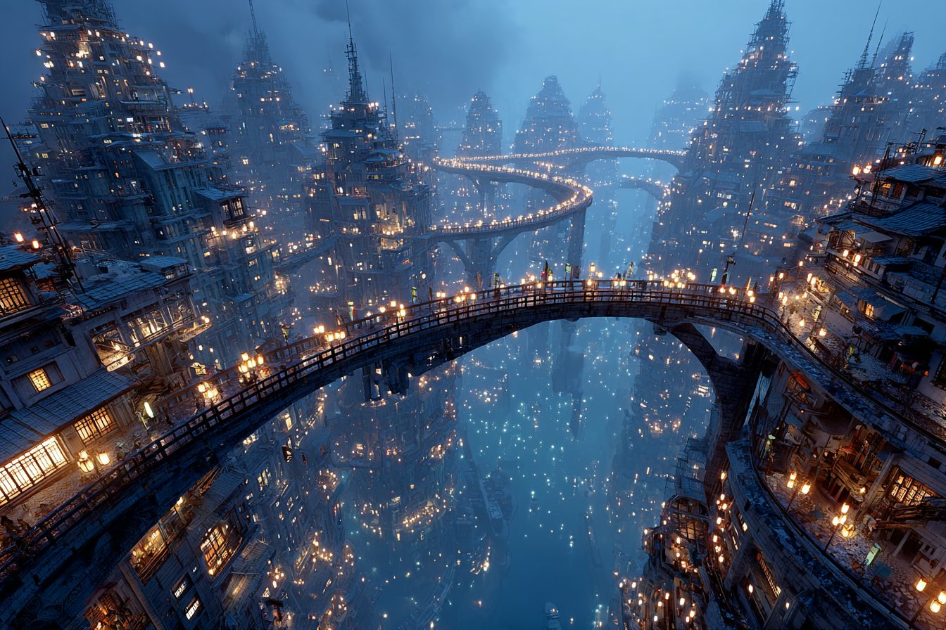 The Cityscapes of Neo Japan
