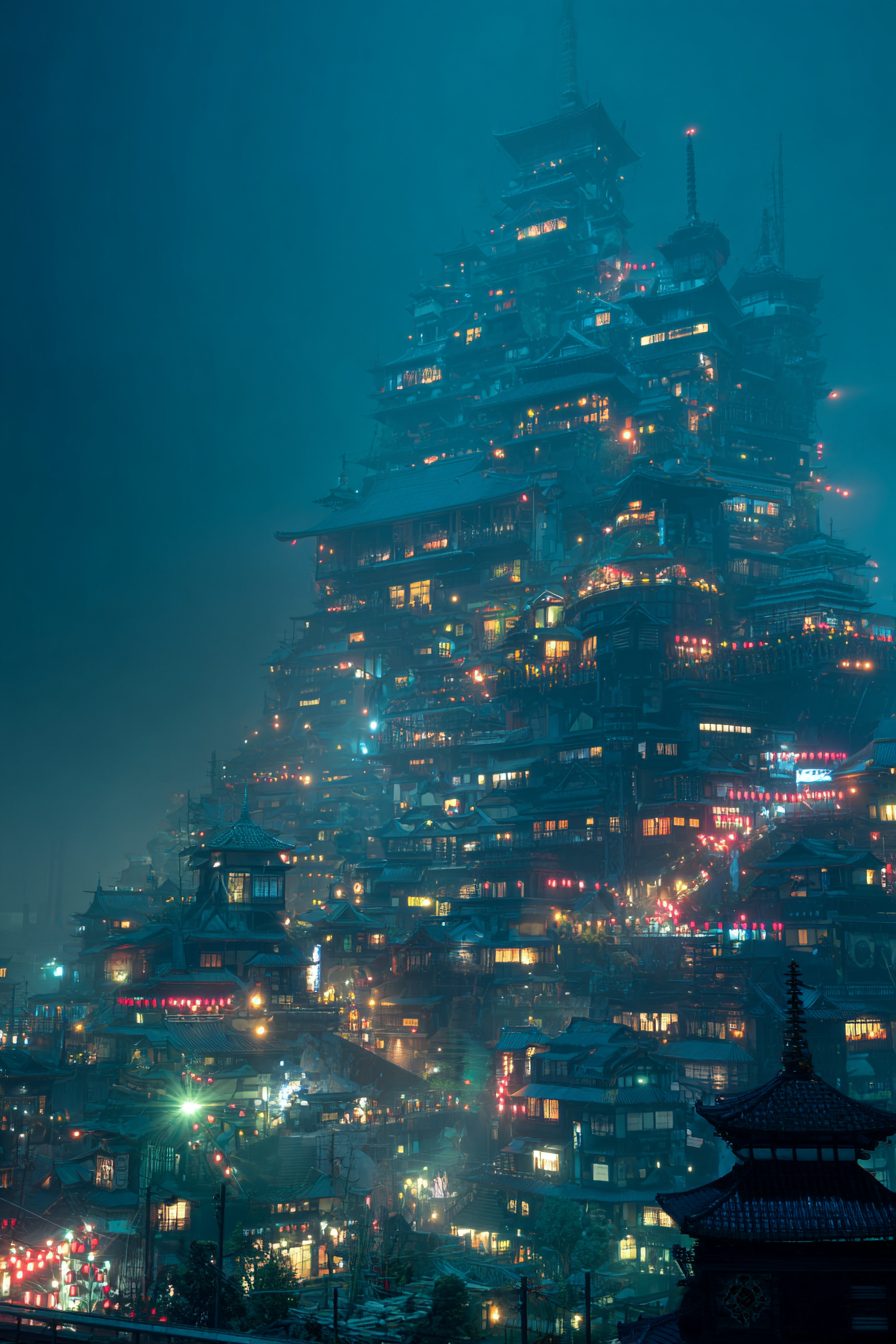 The Cityscapes of Neo Japan