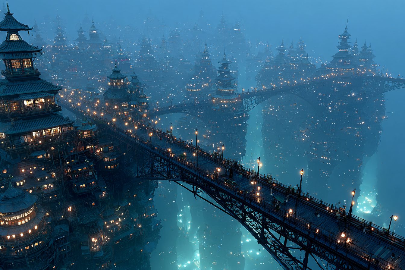 The Cityscapes of Neo Japan