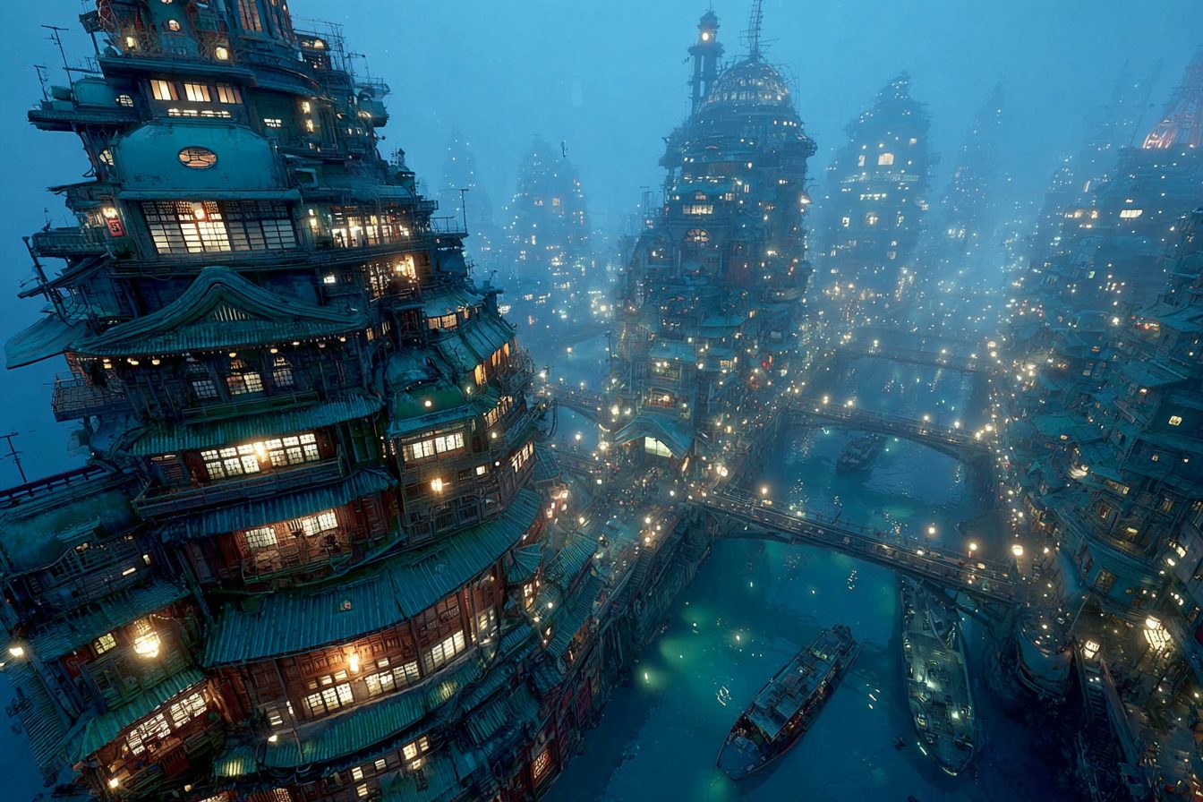 The Cityscapes of Neo Japan