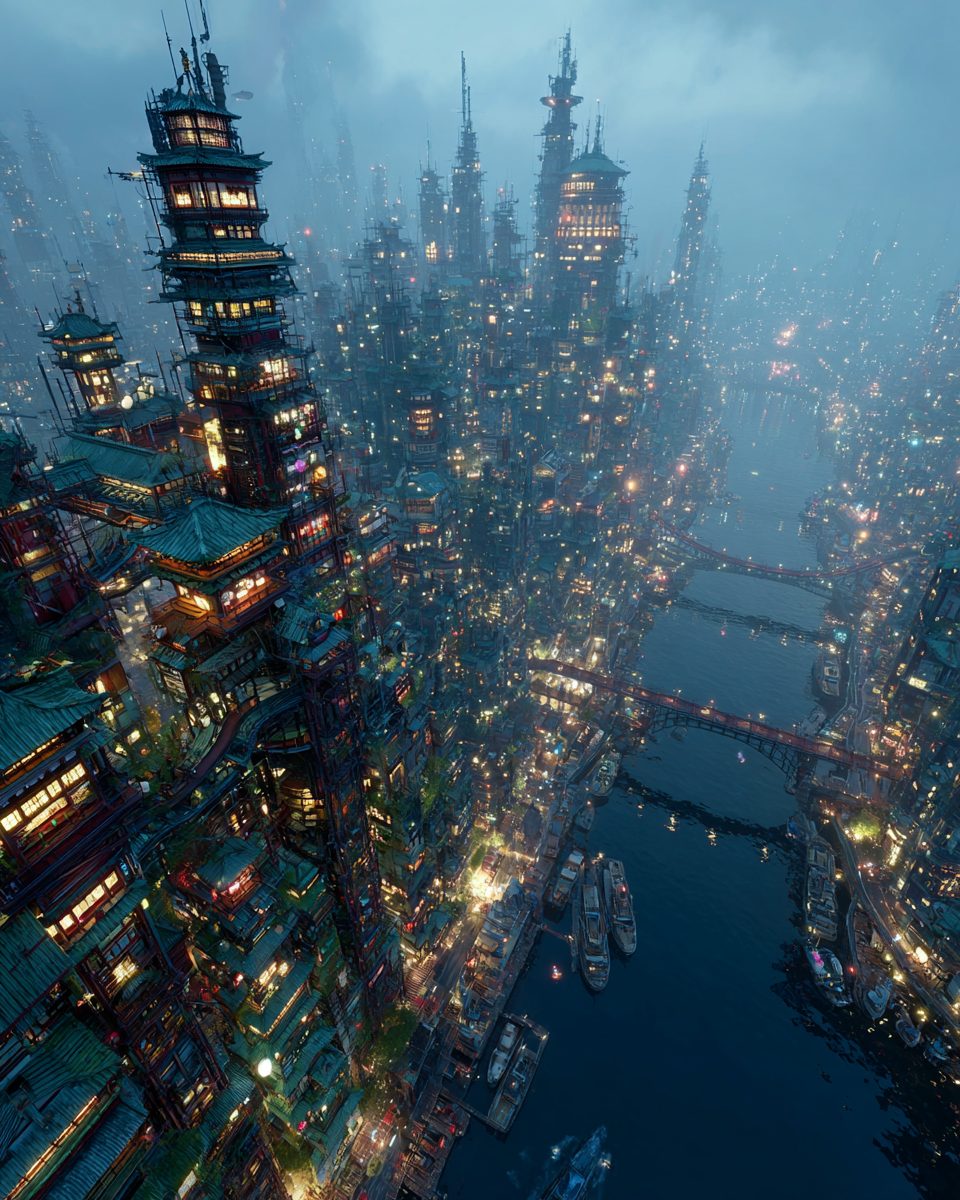 The Cityscapes of Neo Japan