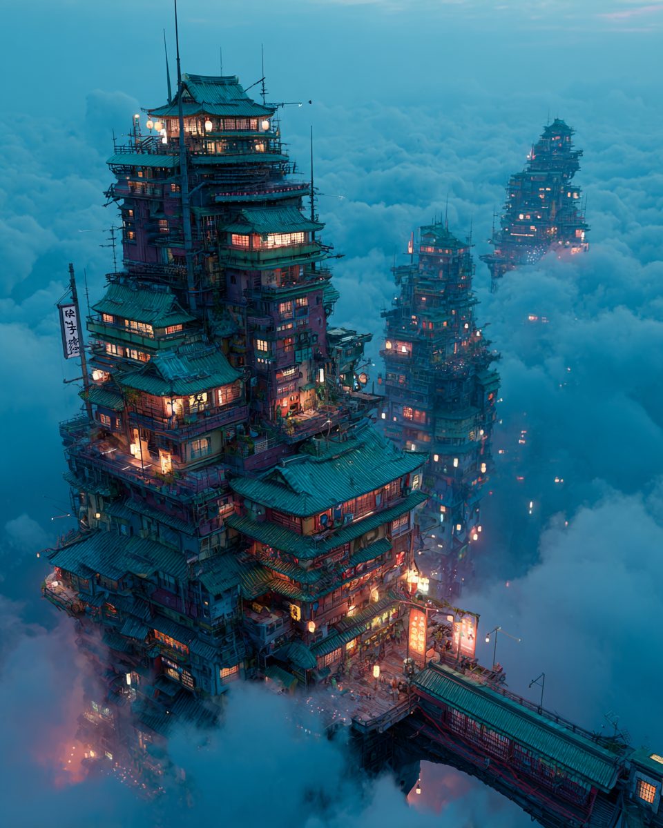 The Cityscapes of Neo Japan