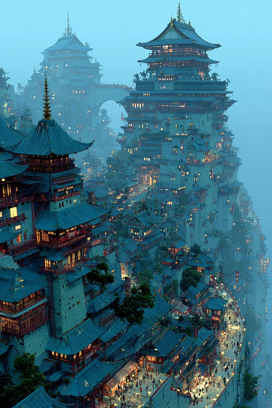 The Cityscapes of Neo Japan