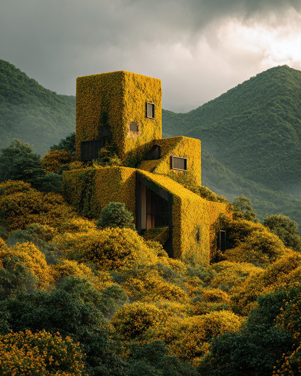 Buildings Camouflage in Nature