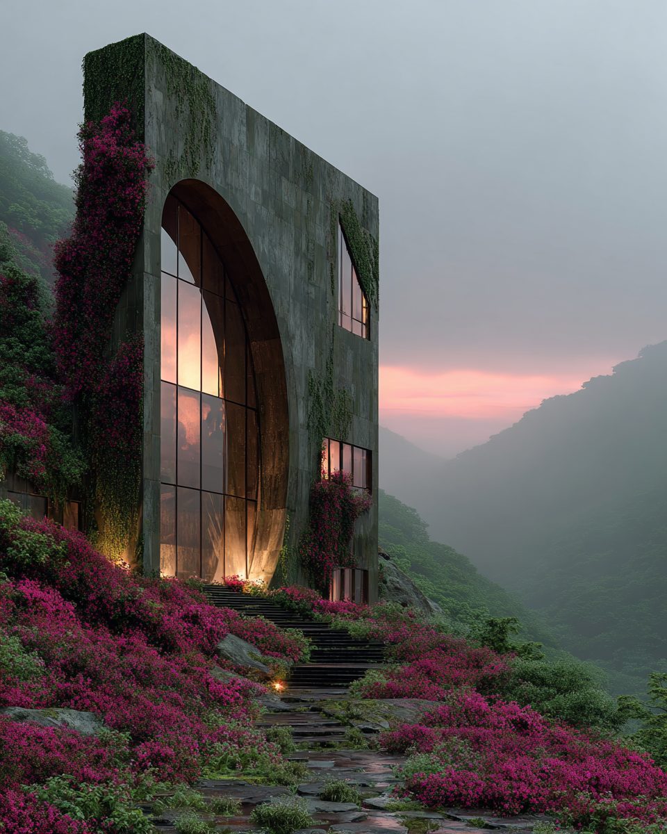 Buildings Camouflage in Nature
